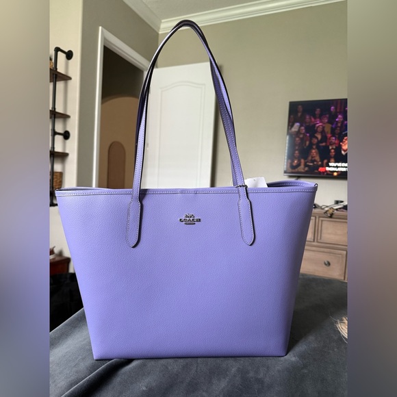 Coach | Bags | Coach Light Violet Tote Bag | Poshmark
